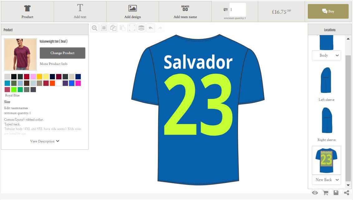 How to Design your Own T-shirt Online with Us | ELP