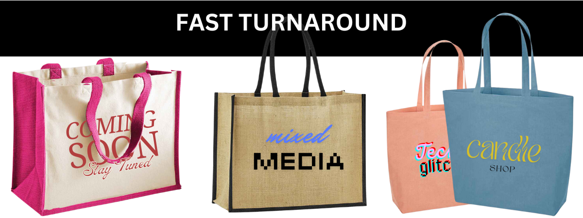 Custom Tote Bag Printing in London | East London Printers